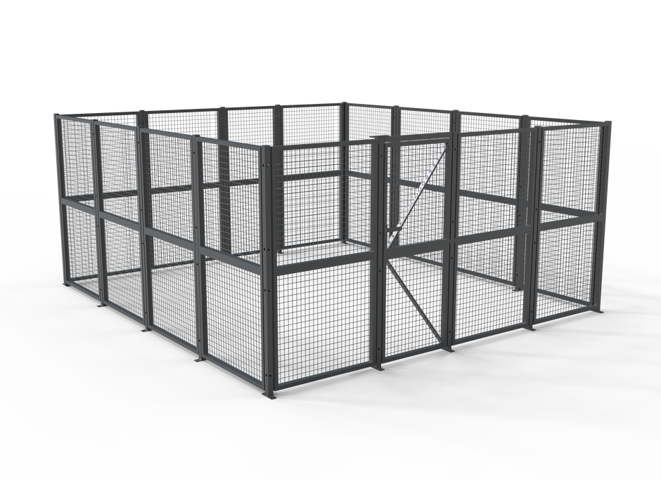 DIY Mesh Wire Storage Partitions: Maximize Security and Organization ...