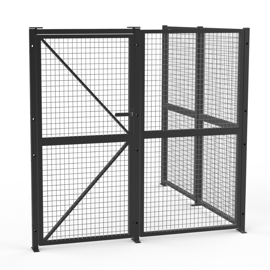 DIY Mesh Wire Storage Partitions: Maximize Security and Organization ...
