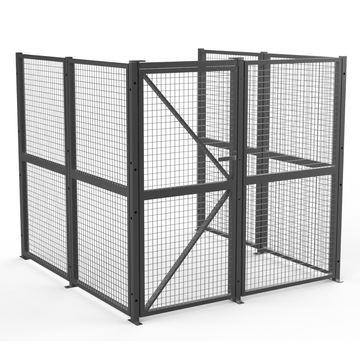 DIY Mesh Wire Storage Partitions: Maximize Security and Organization ...